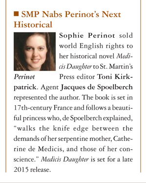A New Novel, A New Publisher - Sophie Perinot